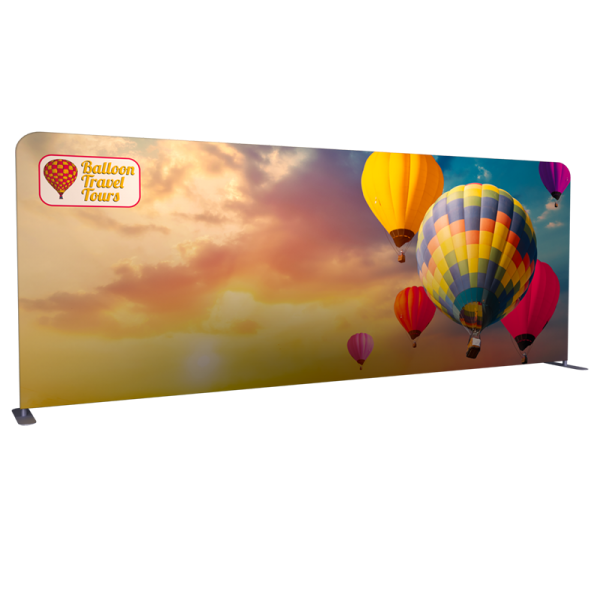 8′ x 20′ Fabric Stretch Display – Fabric Stretch Displays